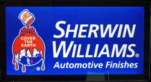led sign -sherwin williams | Porta-Trace
